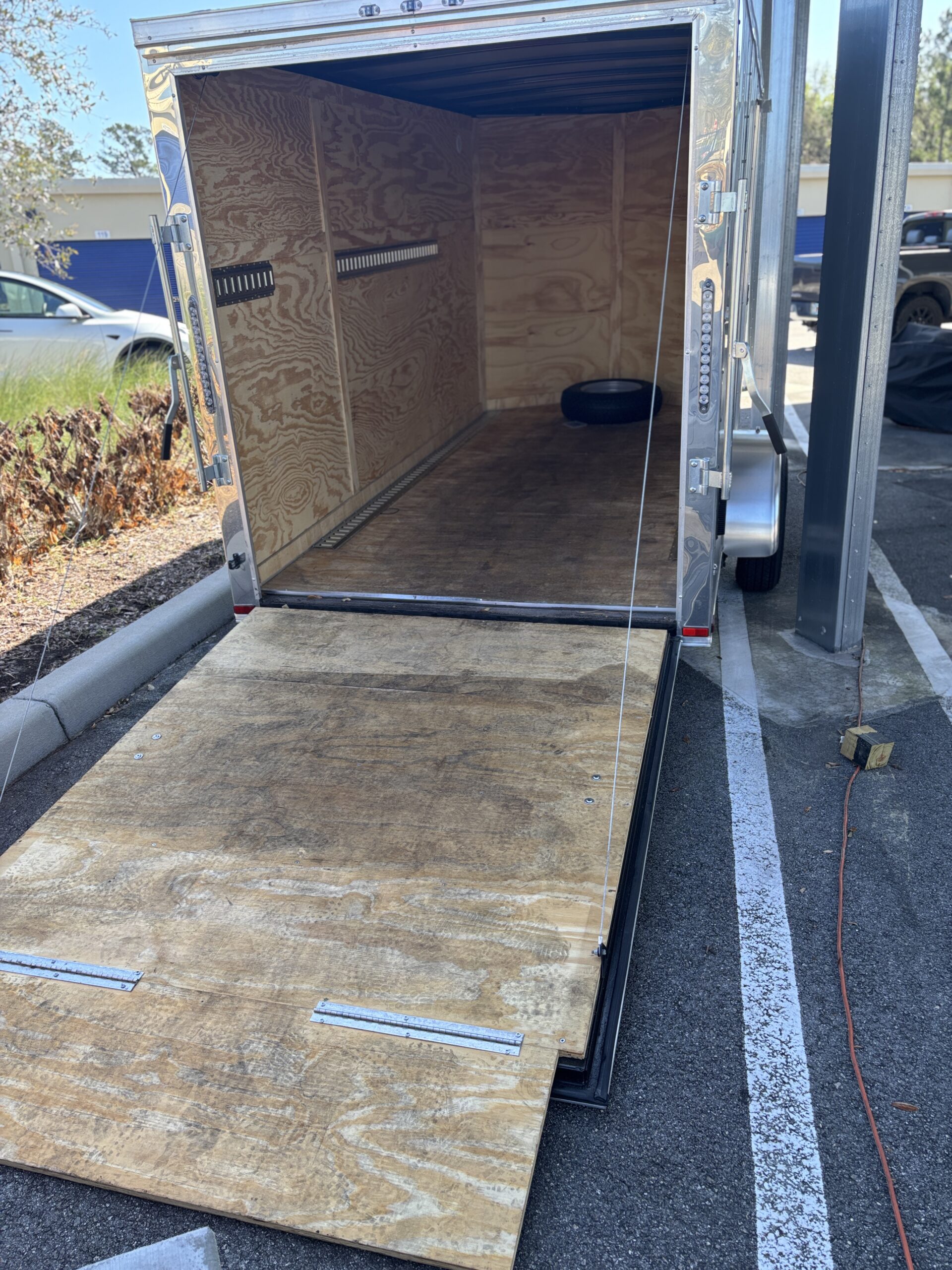 6’ x 12’ Enclosed Moving Trailer with Ramp - Equipment Rental America